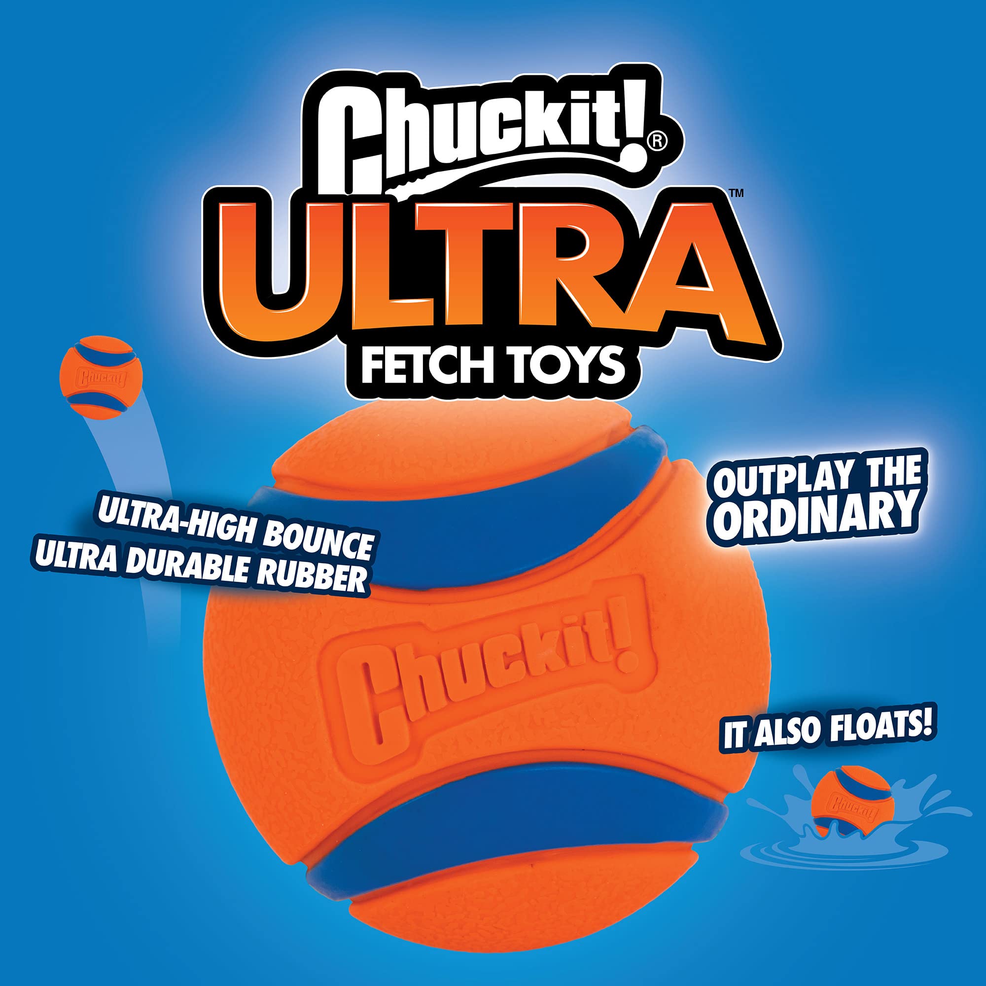 Chuckit Ultra ball loptica za pse XL 90 mm - K9 Shop