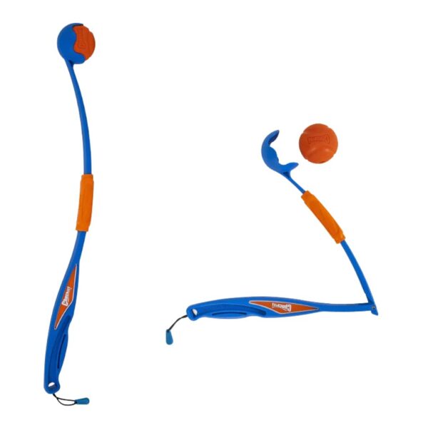 Chuckit Fetch&Fold Launcher bacač loptice za pse 70 cm/loptica 60 mm ...